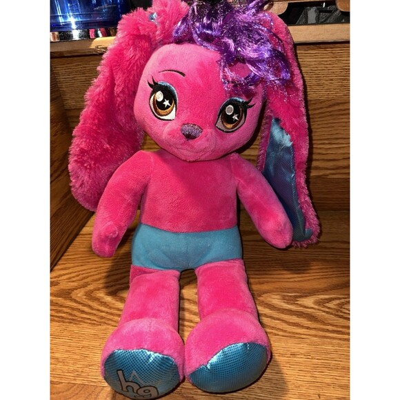 Build-A-Bear | Toys | Build A Bear Honey Girls Risa Pink Bunny Plush ...